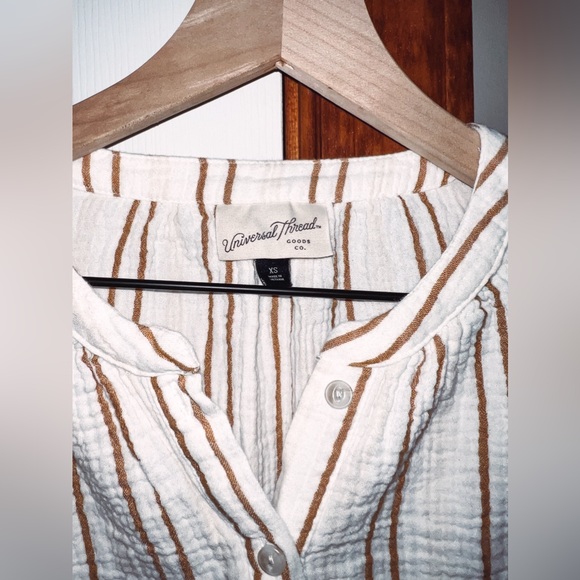 Universal Thread | Tops | Universal Thread Striped Blouse | Poshmark